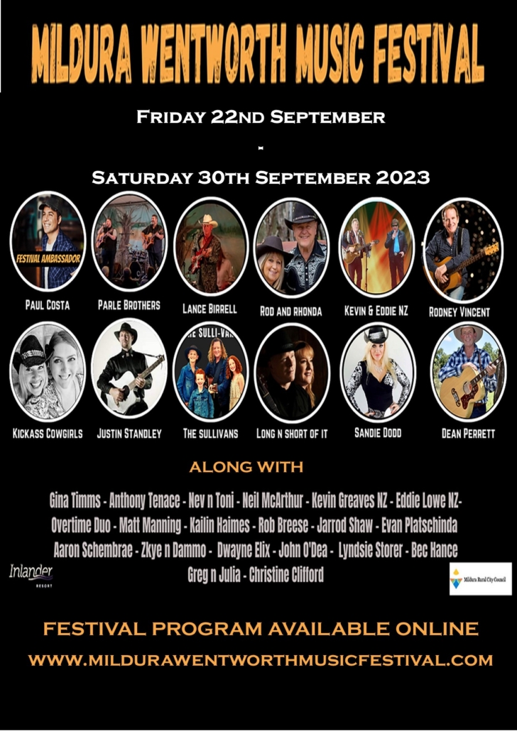 Mildura Country Music Festival 2024 Tickets List - Jessie Minette Mildura Country Music Festival 2024 Tickets List - Jessie Minette